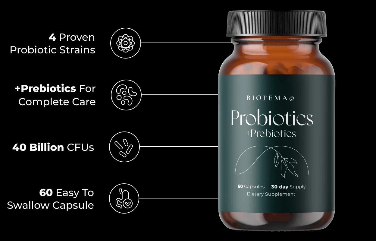 BIOFEMA – Pure Probiotics & Colostrum for Gut & Immune Health